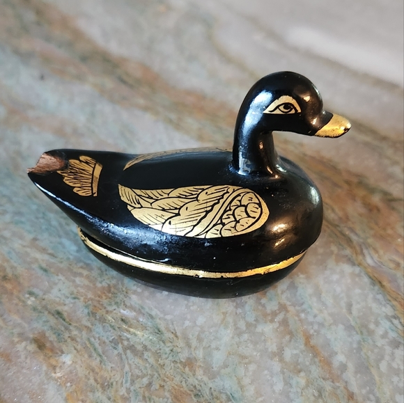 Vintage | Other | Vintage Duck Trinket Box | Poshmark